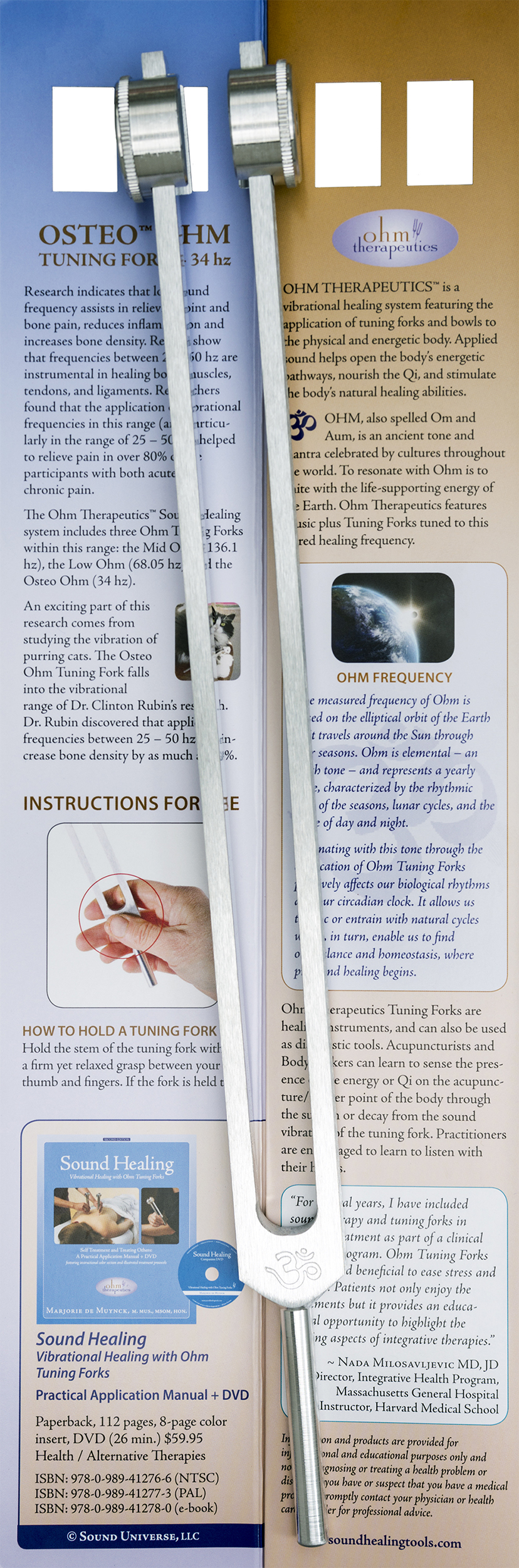 OSTEO™ OHM TUNING FORK - Ohm Therapeutics Sound Healing